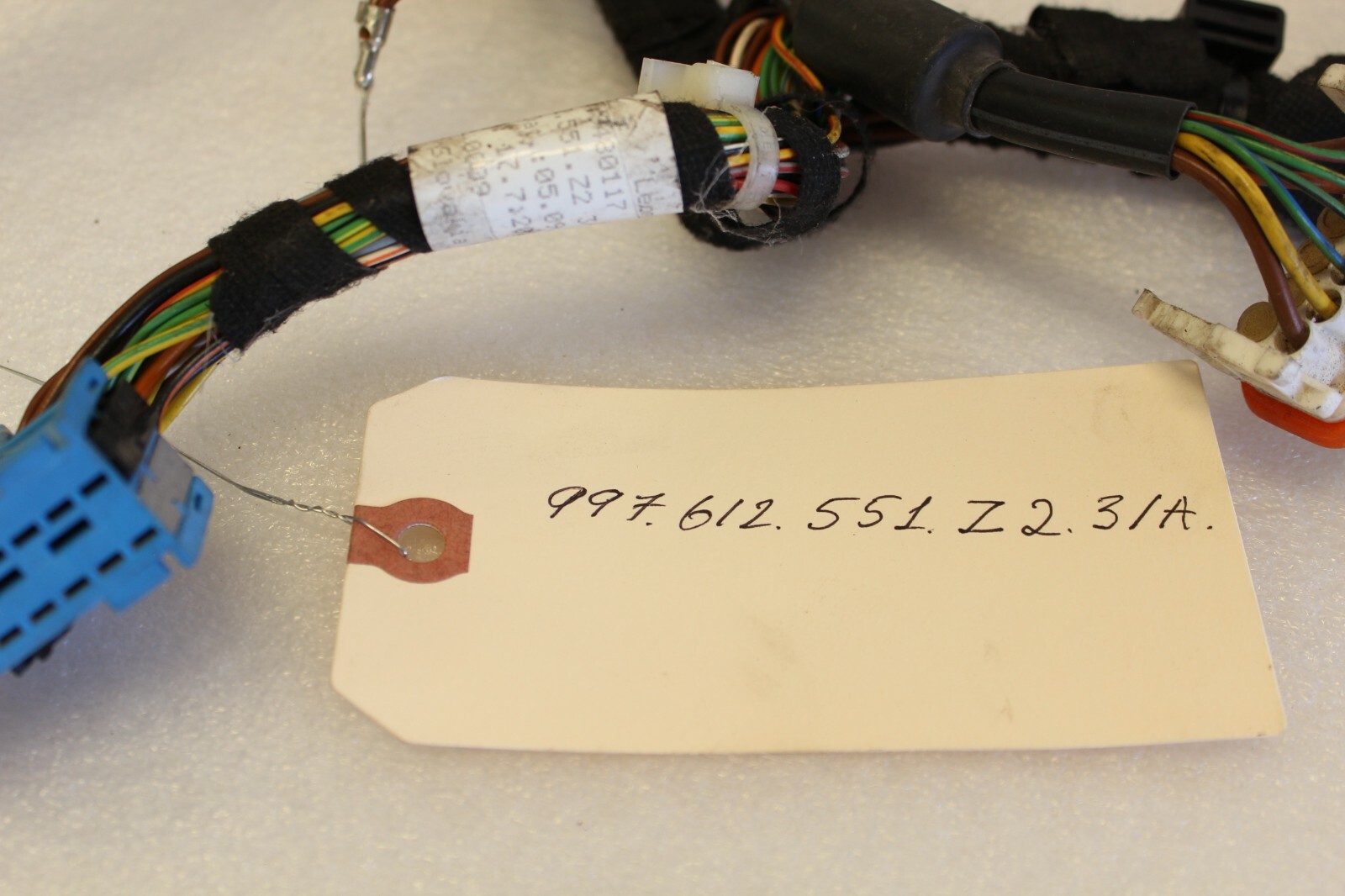 Porsche 997 Carrera 911 Xenon Headlight Head Lamp Wiring Harness ...