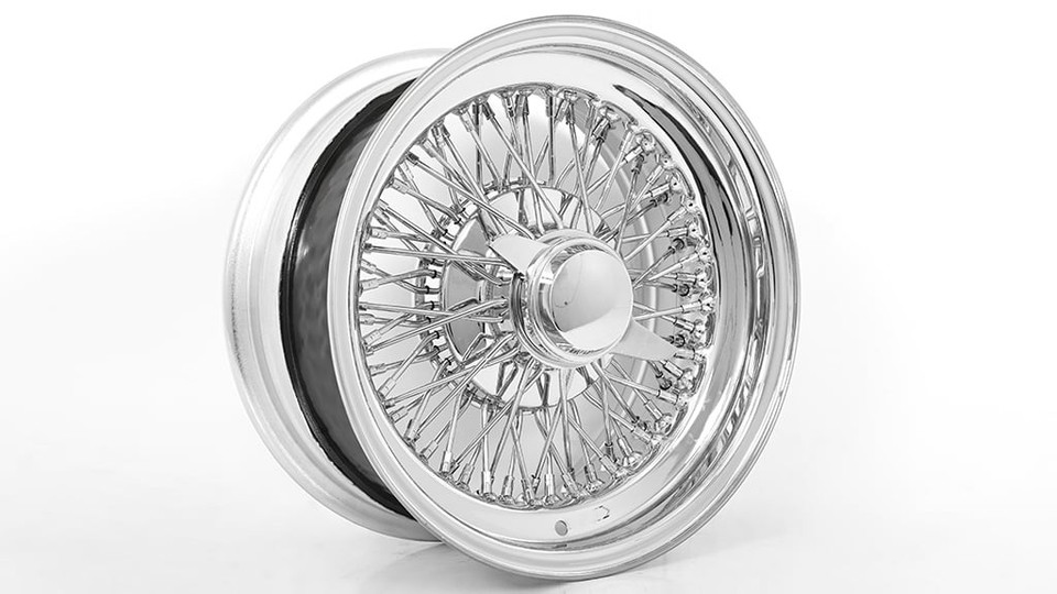 15x7" LA Wire Wheels Reverse 72-Spoke Cross Lace Chrome Rims (A01) | eBay