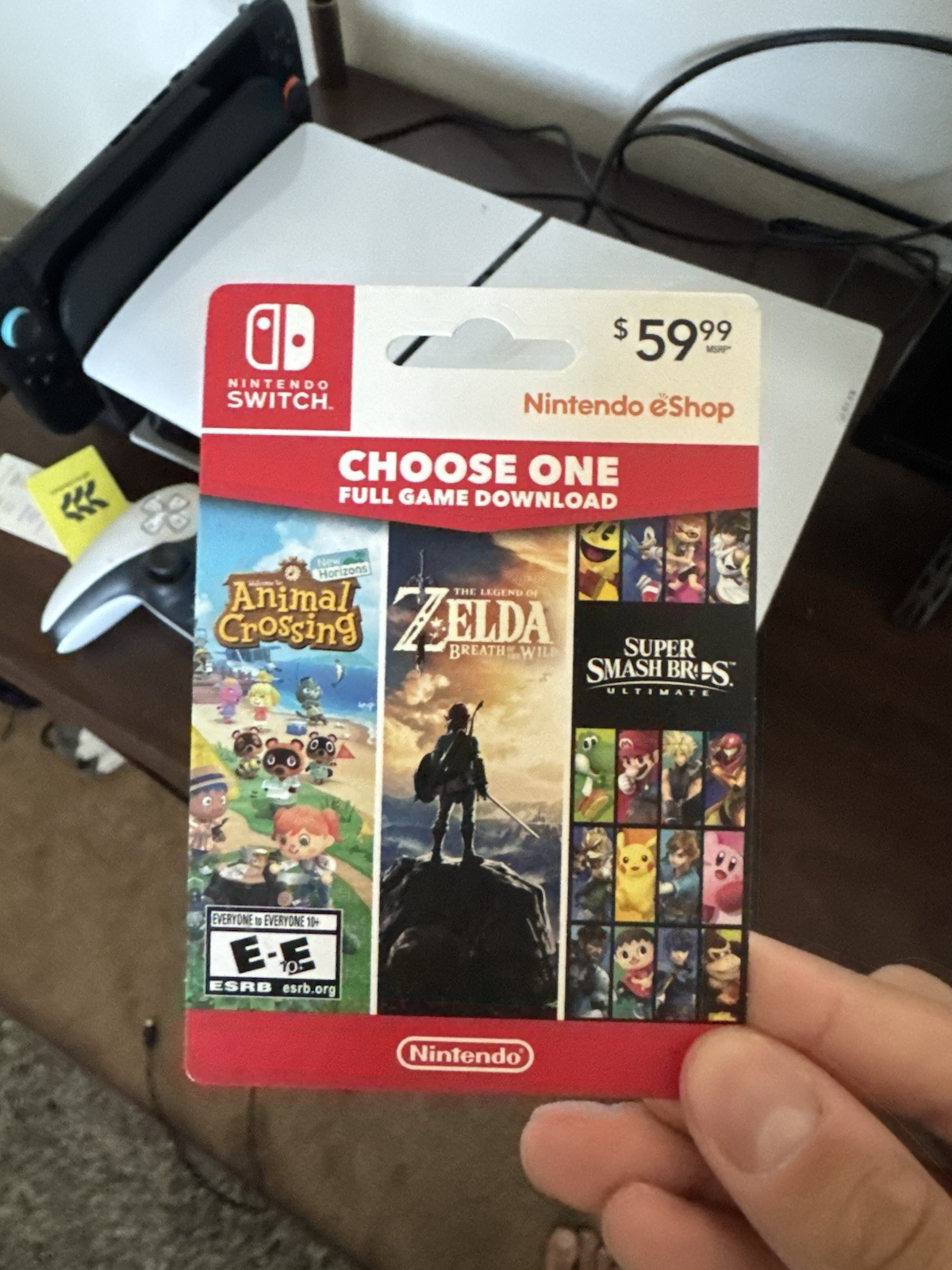 Nintendo eShop Gift Card Choose One Full Game Download (UNUSED, NEW) | eBay