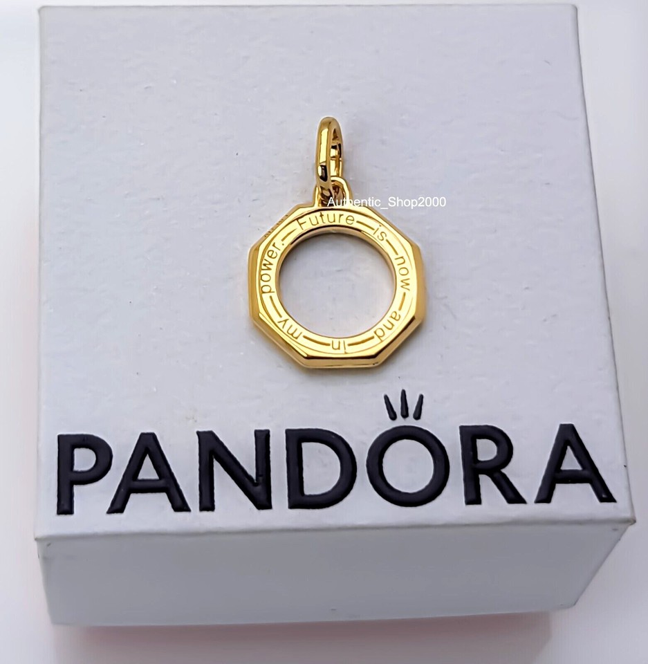 New 100% Authentic 14k Gold Plated PANDORA ME Rainbow Medallion Charm ...