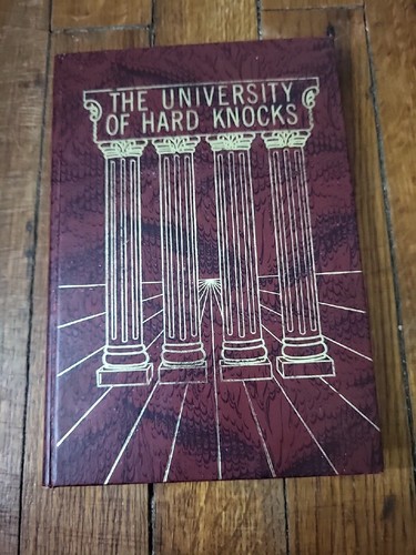 Vintage, The University of Hard Knocks, 1966 Book, Boxed Pre-Owned Nice ...