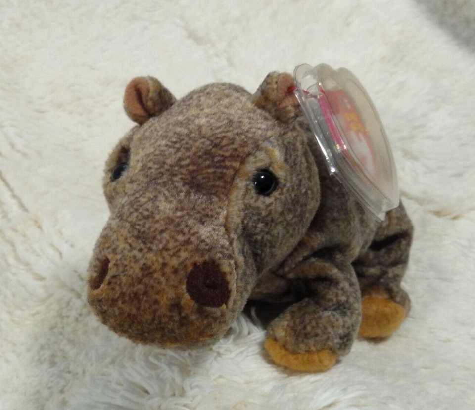 TY Beanie Babies "Tubbo" The Hippo 2003 Dif. Swing & Tush Tag ...