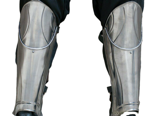 Medieval Roman Leg Guard Wearable Metal Armor Greaves Reenactment Leg ...