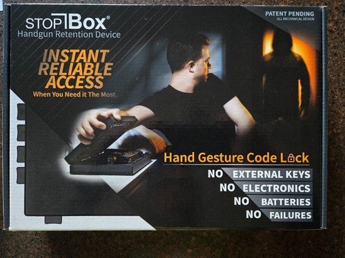 StopBox Handgun Retention Device | eBay