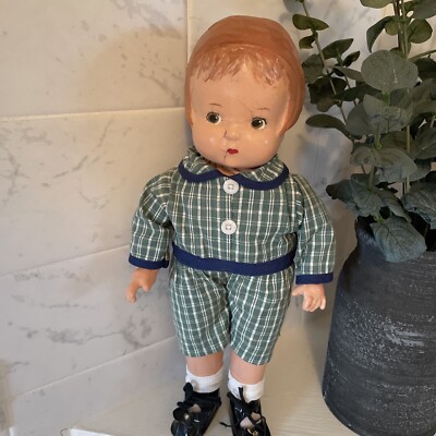Vintage EFFANBEE Patsy Composition & Fabric Doll 14”T (M) | eBay