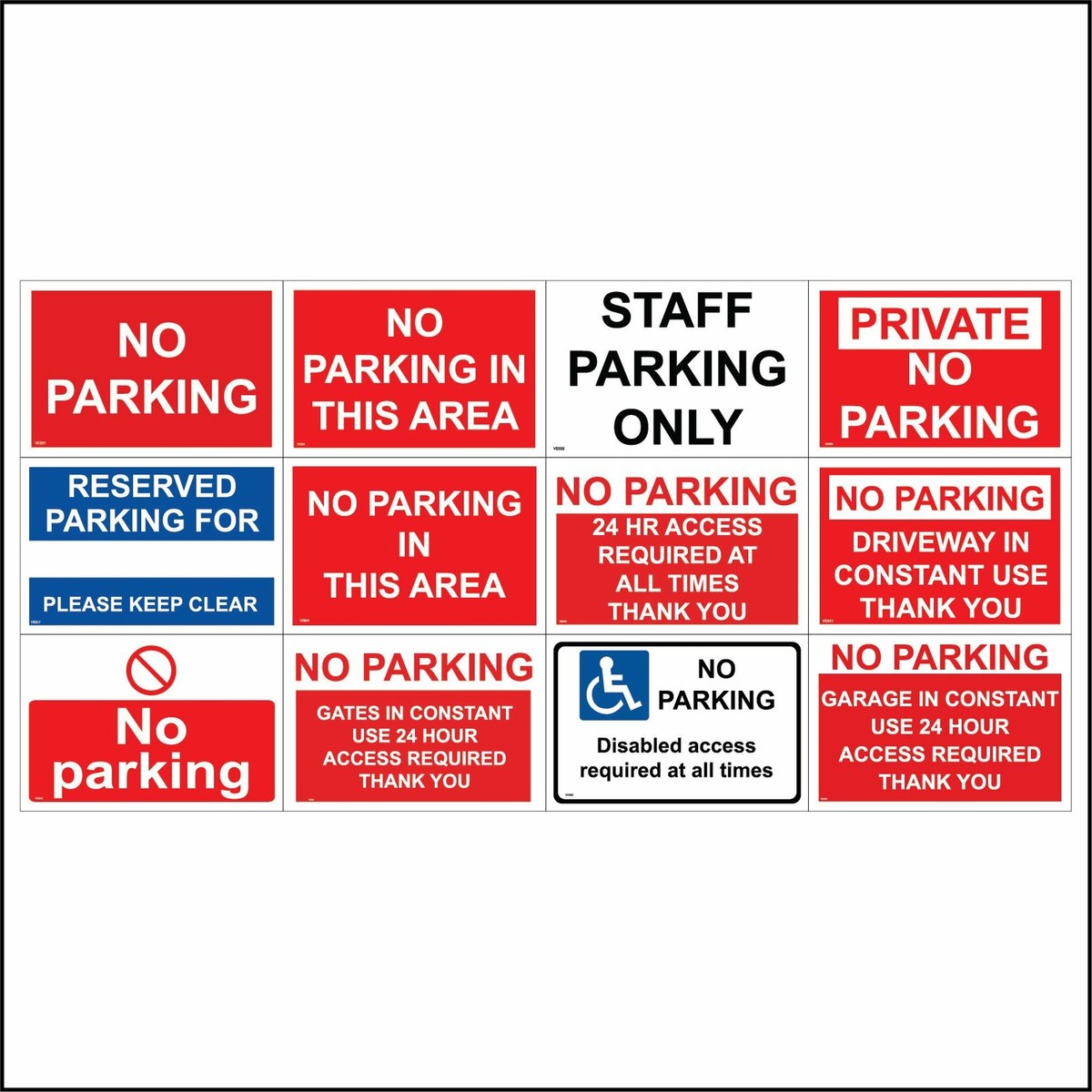 Van Accessible Parking Signs Size 18 In X 12 In Nominal Sign Size,