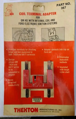 GM HEI Ignition & Ford - THEXTON 367 COIL TERMINAL ADAPTER (MADE IN USA ...
