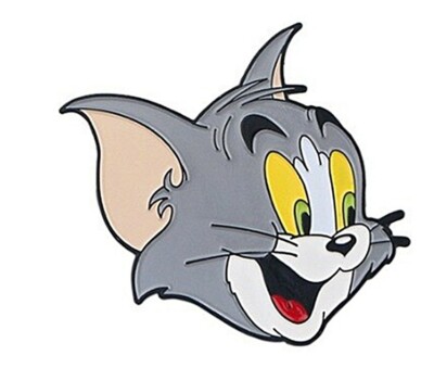 Tom and Jerry Tom Face Metal Enamel Pin | eBay