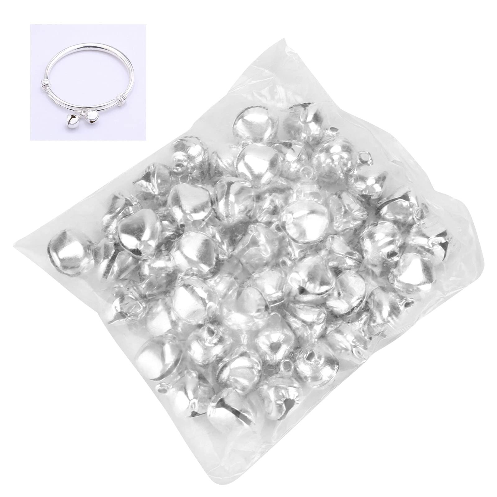 200+ Bell Charms, Iron Bells, Small Silver Bells, Jingle Bells Metal ...