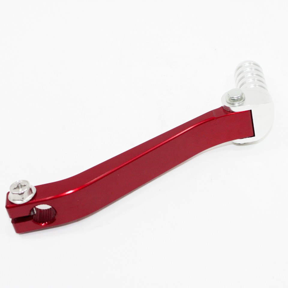 11mm RED CNC Alloy HD Gear Lever Shifter Handle 110cc 125cc PIT PRO ...
