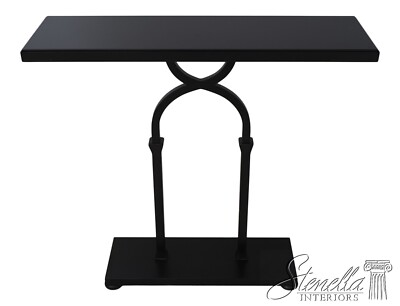L63610EC: MAITLAND SMITH Slate Top Iron Base Table HM1008 ~ NEW | eBay