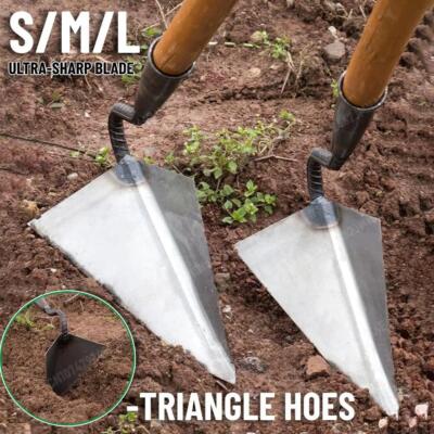 Small Tip Triangle Hoe Manual Soil Loosening Tool for Farming ...