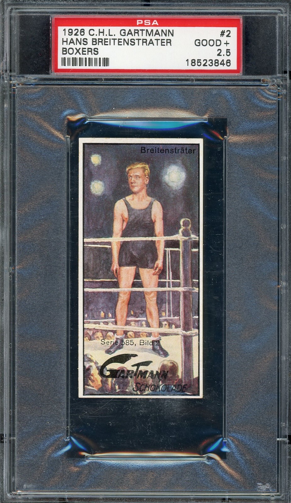 1926 C.H.L. Gartmann Boxers Boxing #2 Hans Breitenstrater PSA 2.5 | eBay