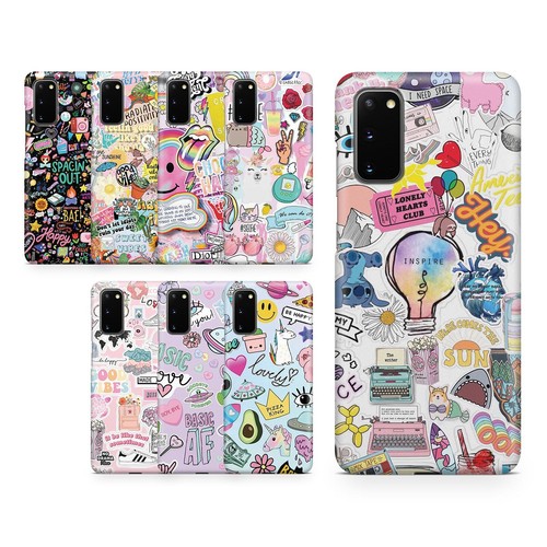 CASE FOR SAMSUNG S24 S23 S22 S20 S10 PLUS HARD PHONE COVER RETRO KAWAII ...