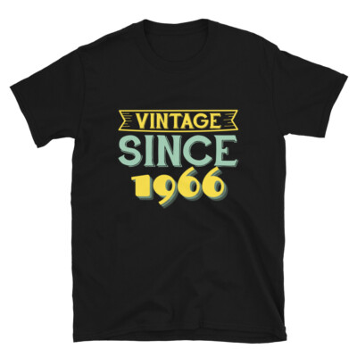 Vintage Since 1966 Limited Edition Unisex T-Shirt | eBay