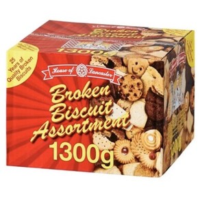 Broken Biscuit Assortment 1.3kg House Of Lancaster British Biscuits ...