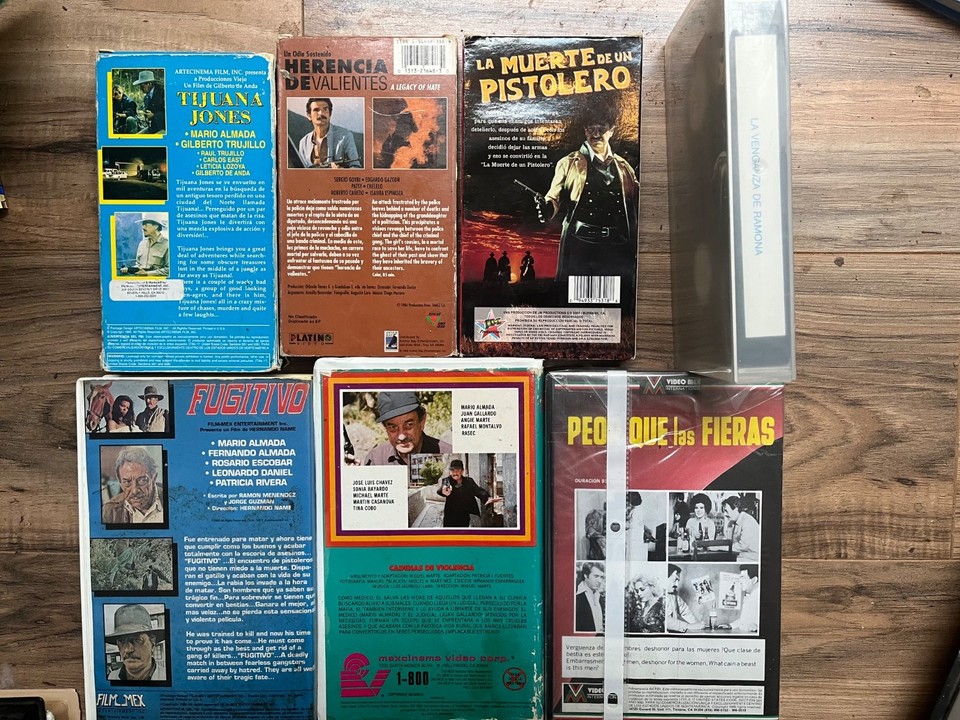 Mexican VHS lot #2/ Mario Almada lot | eBay