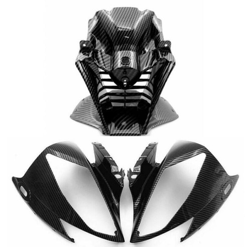 Front Upper Nose Fairing Cowling Set Carbon Fiber For YAMAHA YZF R6 ...