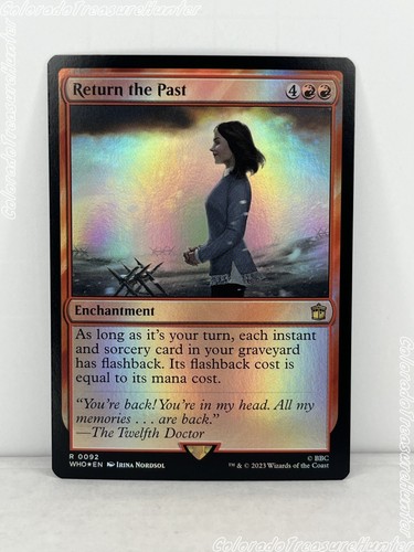 Magic the Gathering Doctor Who - Return the Past FOIL | eBay