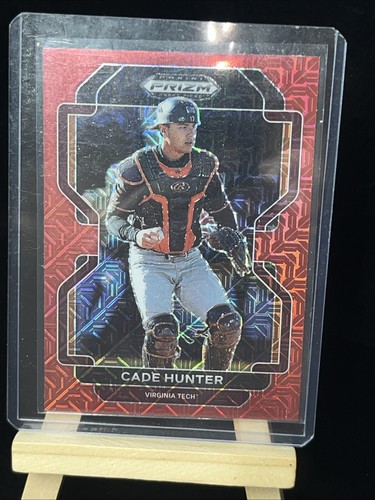 Cade Hunter Red Mojo Prizm 2022 PRIZM DRAFT PICKS PDP153 | eBay