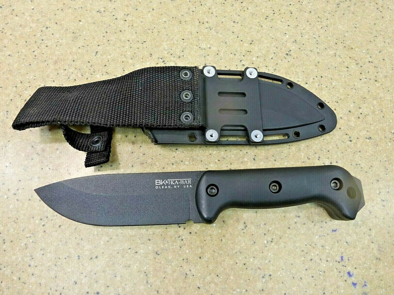 BK & Ka-Bar BK-2 Fixed Blade Knife w/ Sheath-USA | eBay