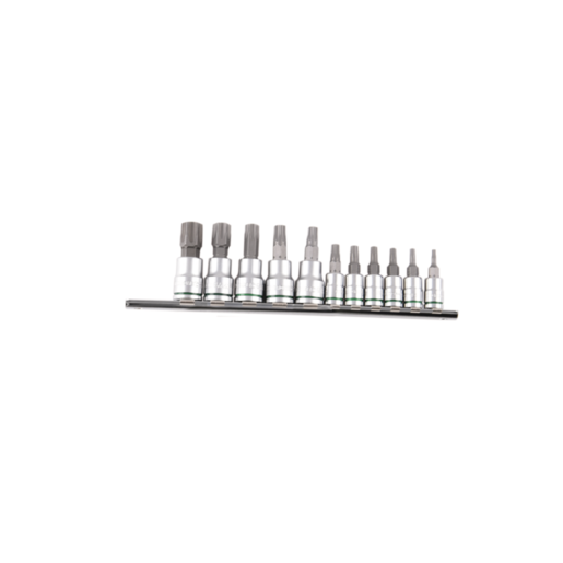 Kincrome Torx Socket Set Short Series 11 Piece 1/4 & 3/8" Drive - K5025 ...