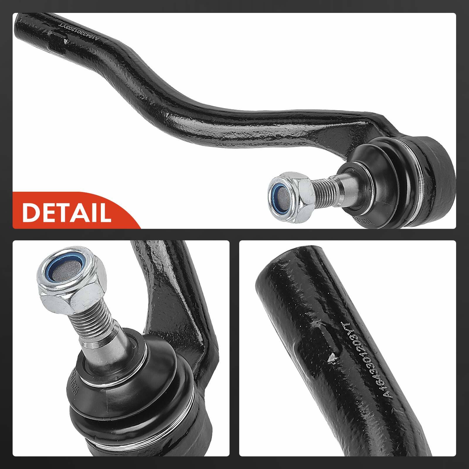 A-Premium 2x Front Outer Tie Rod End for Mercedes-Benz GL X164 M W164 ...