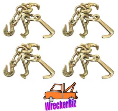 Qty. 4, G70 Hook Cluster w/ Grab Mini J R & T Hook Tow Truck Flatbed ...