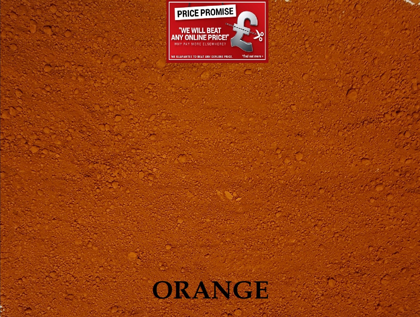 ORANGE Dye/Pigment for Concrete, Render, Mortar & Cement | eBay UK