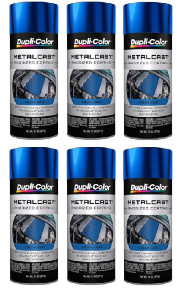 Dupli-Color MC201 Metalcast Automotive Spray Paint - Blue Anodized ...