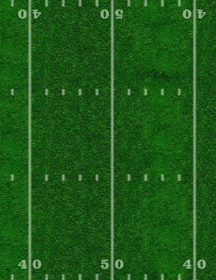 HO Scale Football Field Model Train Scenery Sheets – Two Sizes ...