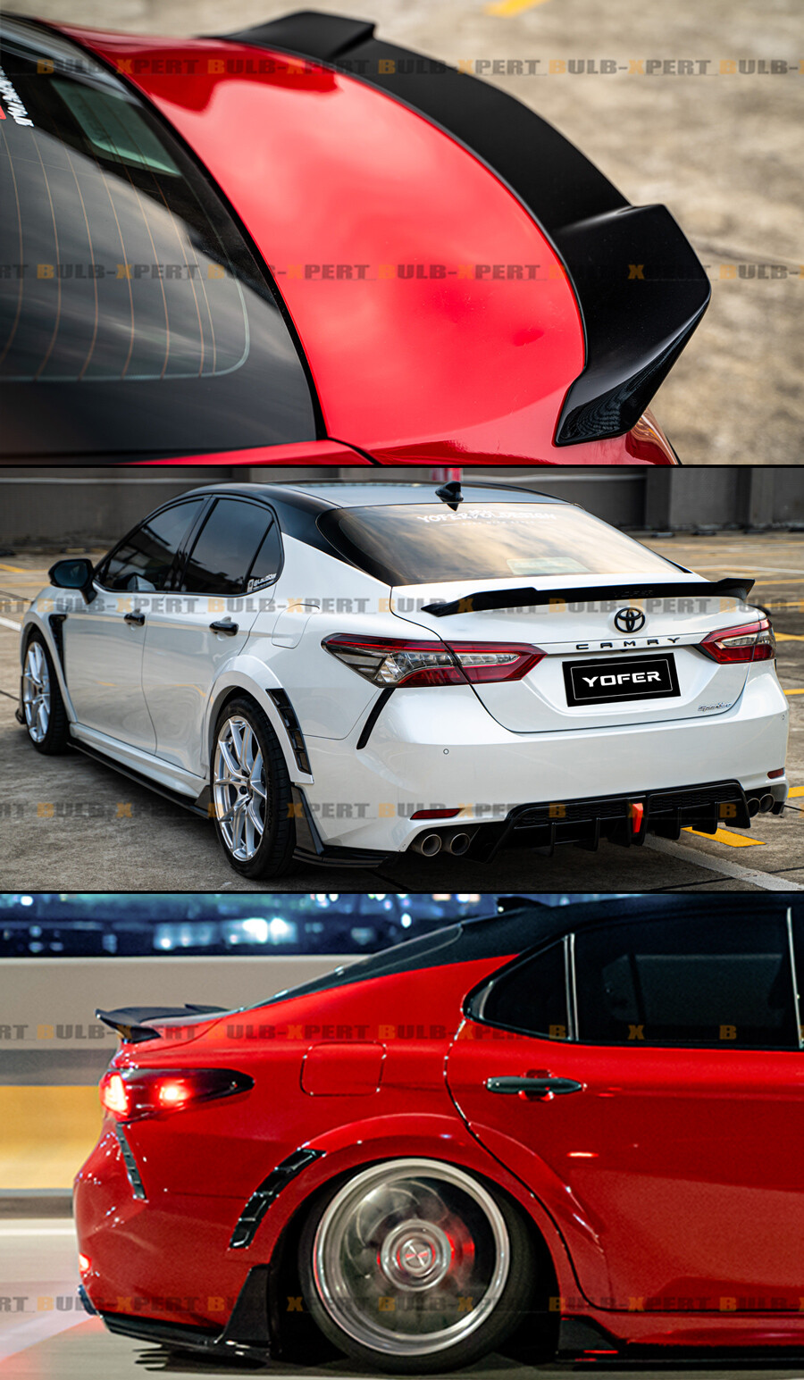 2018-23 Toyota Camry JDM Style Rear Spoiler By YOFER – HIREV SPORTS ...
