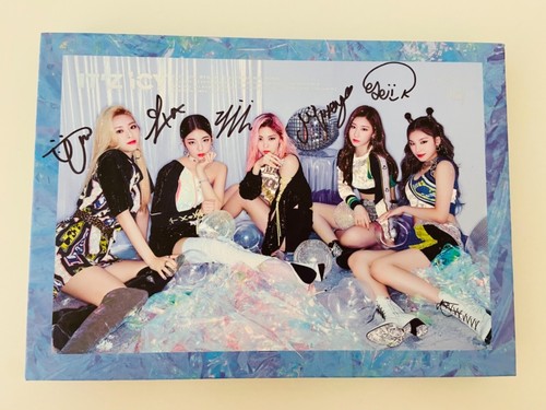 ITZY autographed "IT'Z ICY" 1st Mini Album signed PROMO CD | eBay