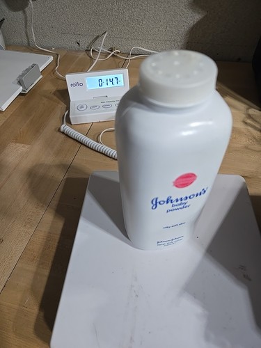 Johnsons Baby Powder TALC ORIGINAL WHITE LABEL 15oz Bottle (Weighs 14 ...