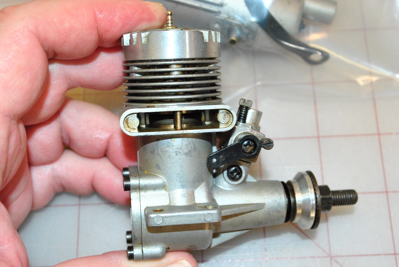 Vintage O.S. MAX-S 35 RC ENGINE W/ MUFFLER. Nice! | eBay