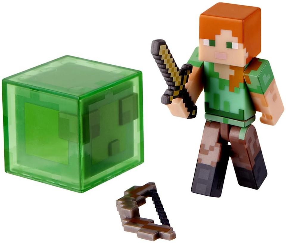 Minecraft 3 " Actionfigur: Alex mit Zubehör | eBay