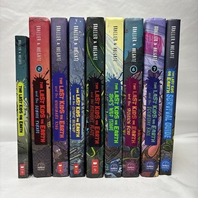 Last Kids on Earth Series by Max Brallier 8 Book Set - Hard/Soft Cover ...