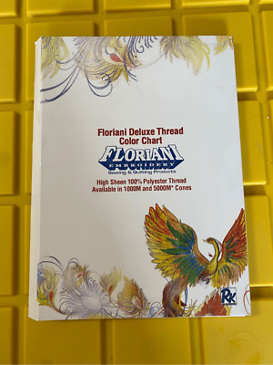 Floriani Deluxe Thread Color Chart High Sheen 100 % Polyester Thread ...