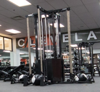 Power Lift | 4-Stack Multi-Station (Adjustable Pulley & Low Row ...