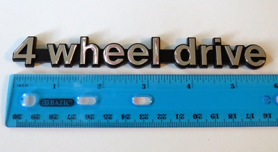 4 Wheel Drive Logo Buy AWD Logo Metal Emblem Sticker Badge Decal For 4