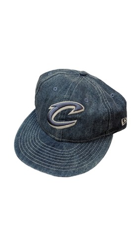 New Era Cleveland Cavaliers 9fifty Hardwood Classic Denim Hat Cap ...