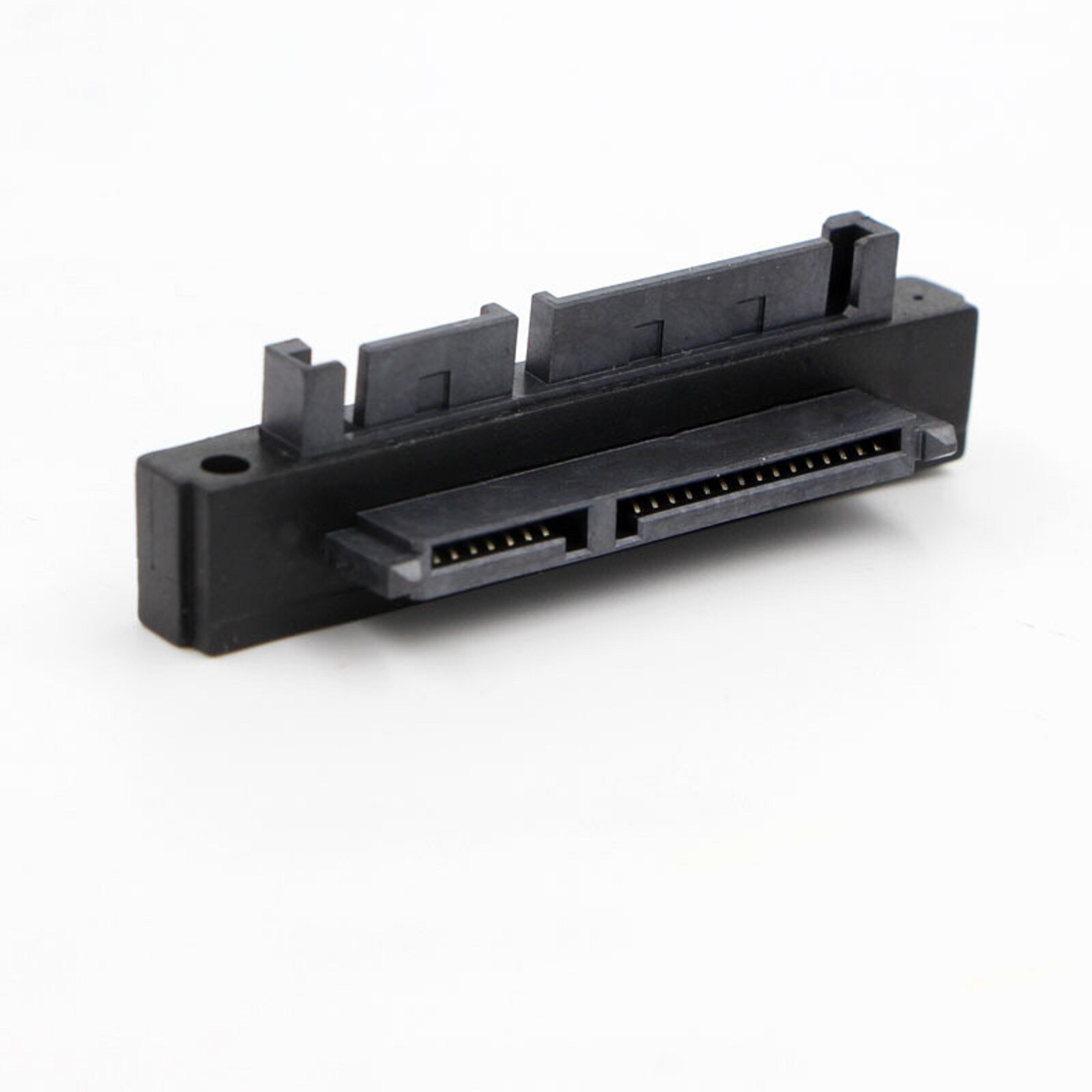 New 90 Degree SATA 22Pin 7+15 Male To SATA 22 Pin Female Convertor ...