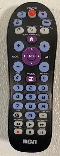 RCA Remote Control Model: RCR4148HE R26211 3V51CX | eBay
