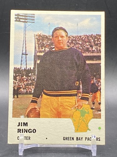 1961 Fleer Football #96 Jim Ringo HOF Packers - Vintage | eBay