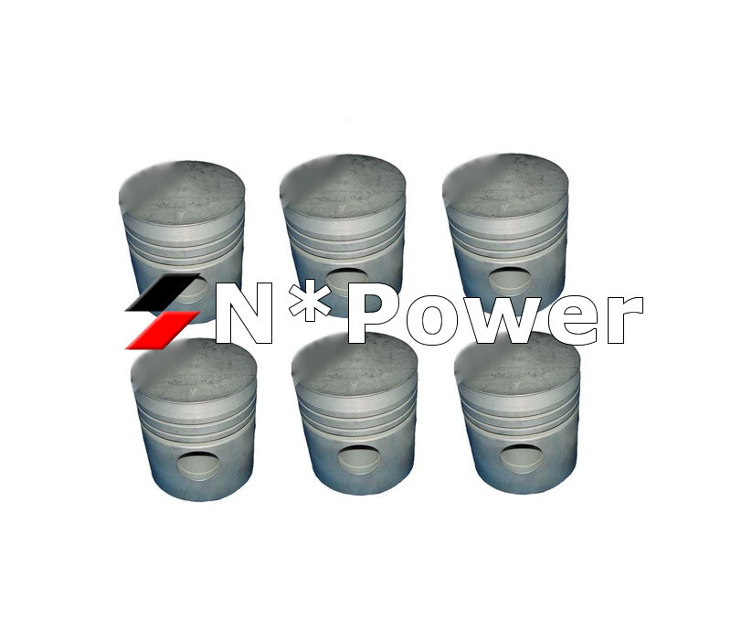 PISTON & RING SET STD FOR MAZDA ZB 4.1L DIESEL T4100 (3 RING TYPE) FORD ...