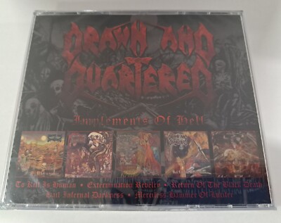 Drawn And Quartered Implements Of Hell New 5 CD Box Set Death Metal | eBay