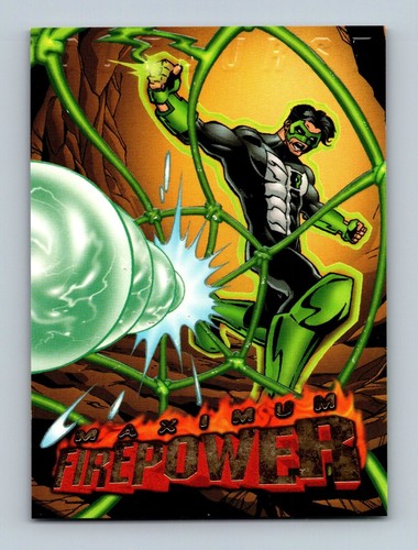 DC MAXIMUM FirePower Green Lantern Holds the Line Embossed Outburst ...