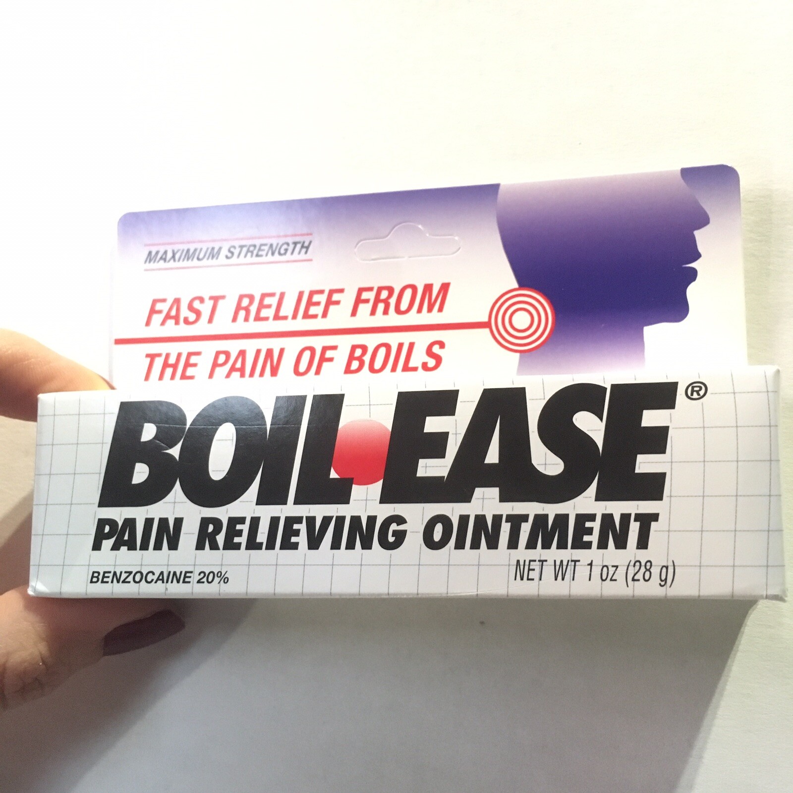 3 pk Boil Ease Pain Relieving Ointment Max Strength 1oz ea Exp 6/25 ...