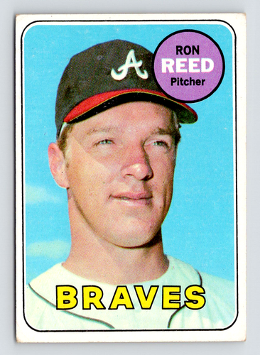 1969 Topps Card, #177 Ron Reed, Atlanta Braves | eBay