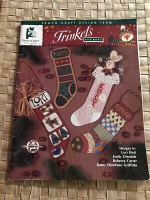 Provo craft design trinkets and more pattern book Wood Crafts | eBay